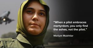 Marium Mukhtiar - Pakistani Female Fighter Pilot